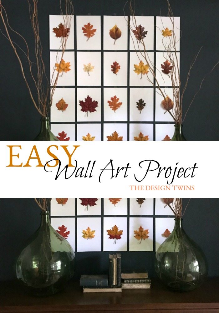 How to Transform Your Decor with Easy Wall Art - The Design Twins ...
