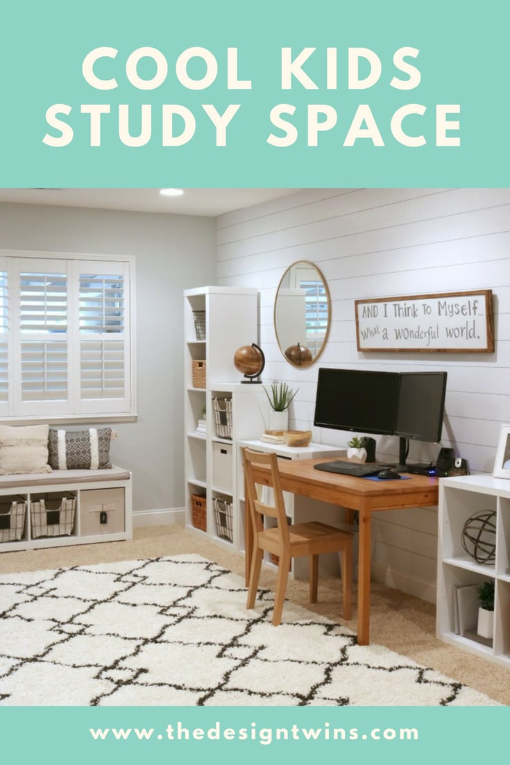 Cool Kids Study Space Made Easy and Affordable - The Design Twins ...